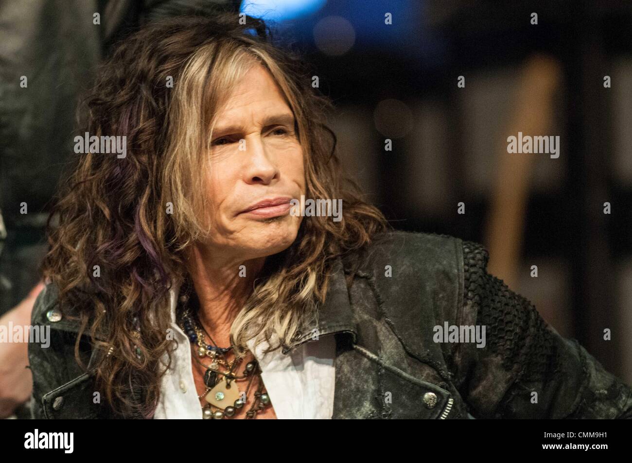 Milan, Italy. 5th Nov, 2013. Steven Tyler was today at the Milan fair ...