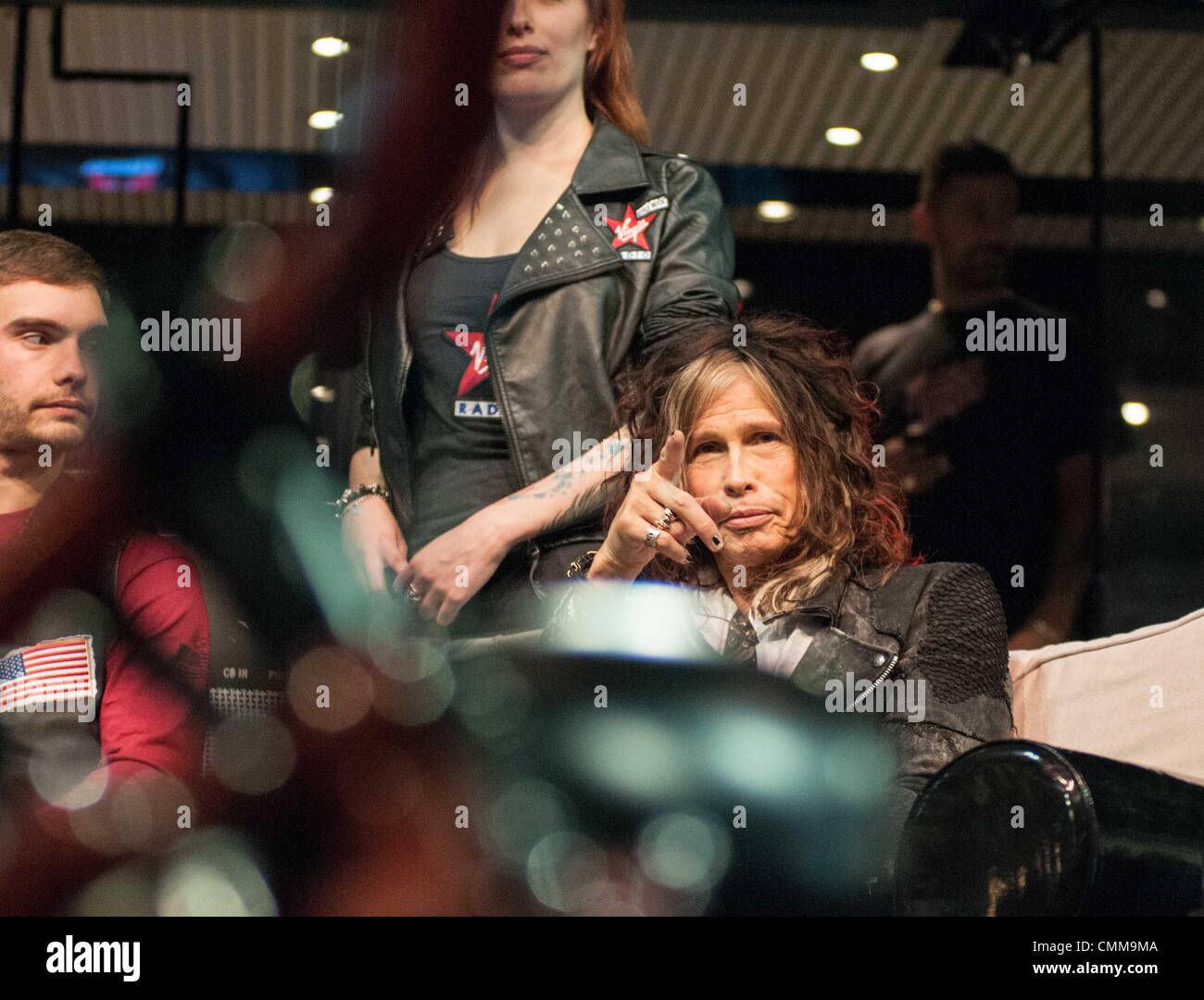 Milan, Italy. 5th Nov, 2013. Steven Tyler was today at the Milan fair ...