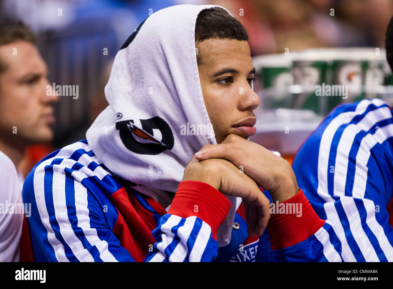 Philadelphia, Pennsylvania, USA. 4th November 2013. Philadelphia 76ers ...