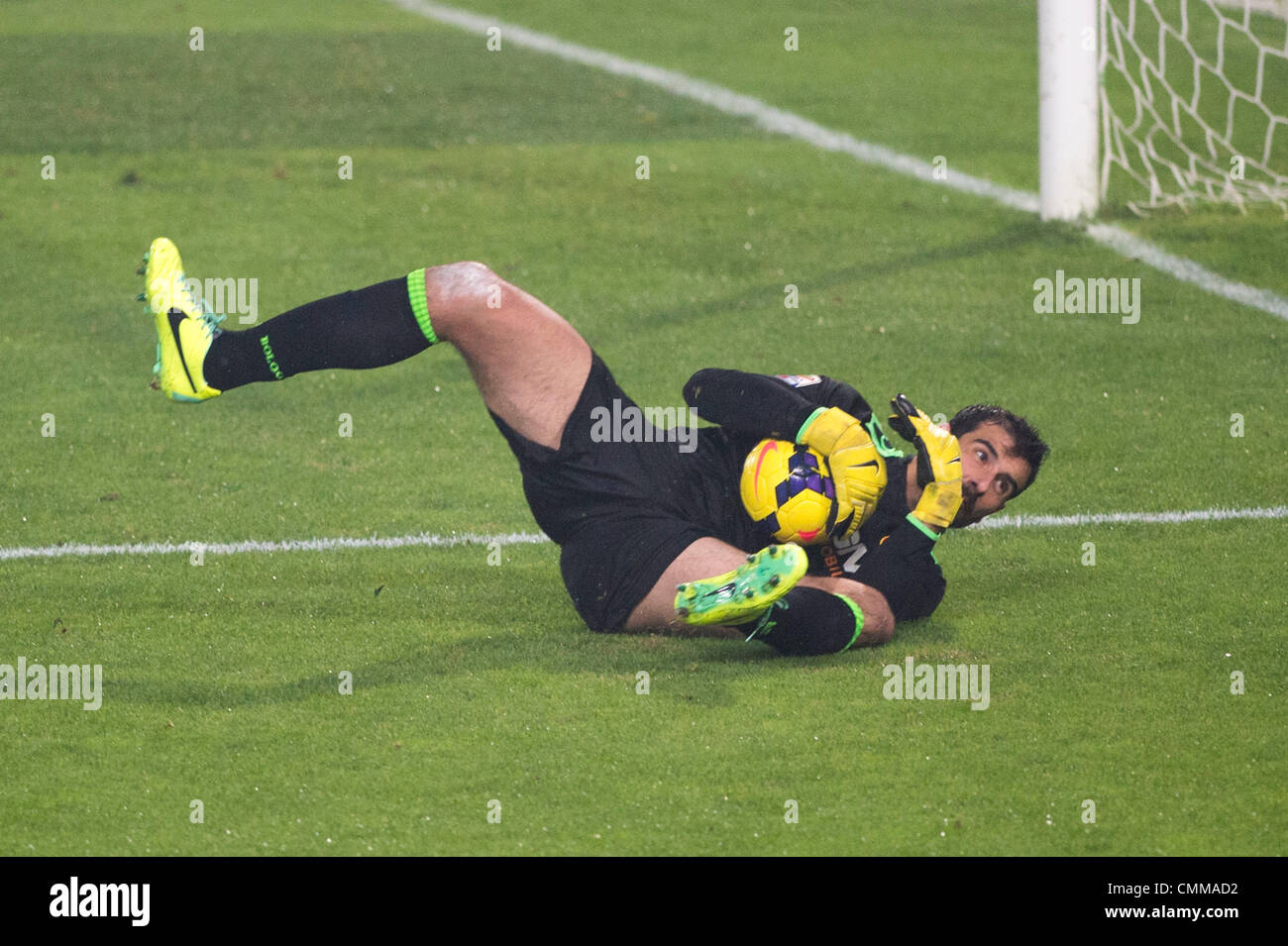 Bologna, Italy. 4th Nov, 2013. Gianluca Curci (Bologna) Football ...