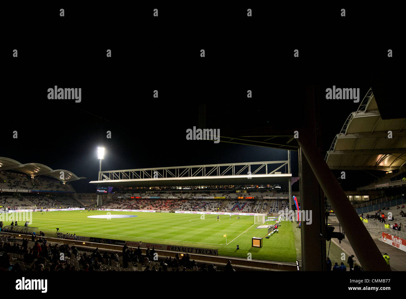 Lyon, France. 2nd Nov, 2013. Stade de Gerland Football / Soccer ...