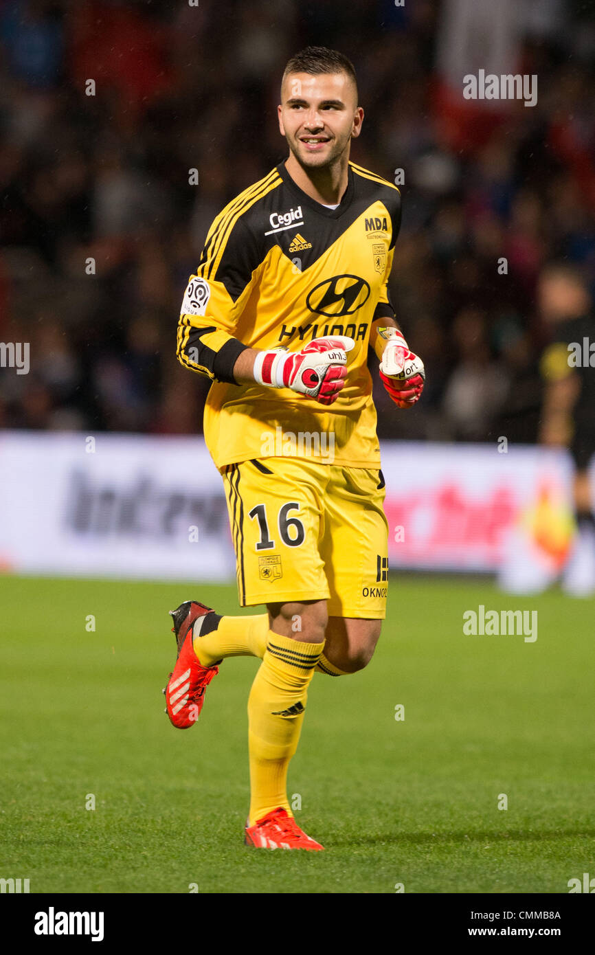 Lyon, France. 2nd Nov, 2013. Anthony Lopes (Lyon) Football / Soccer ...