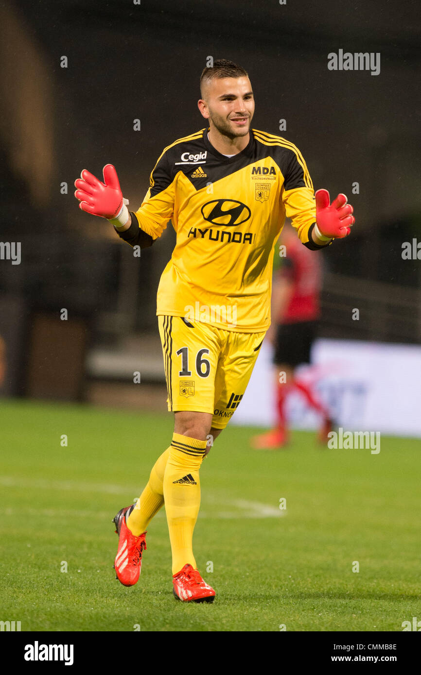 Lyon, France. 2nd Nov, 2013. Anthony Lopes (Lyon) Football / Soccer ...