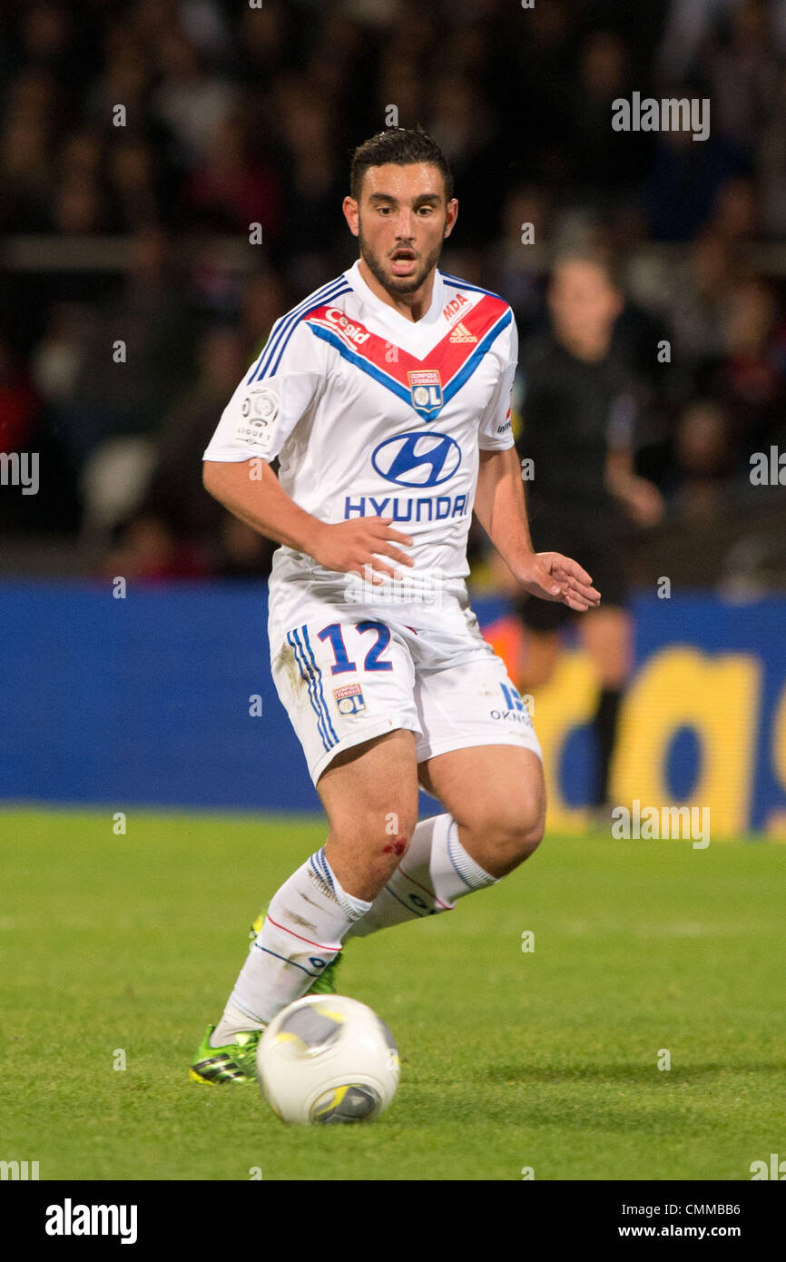 Lyon, France. 2nd Nov, 2013. Jordan Ferri (Lyon) Football / Soccer ...