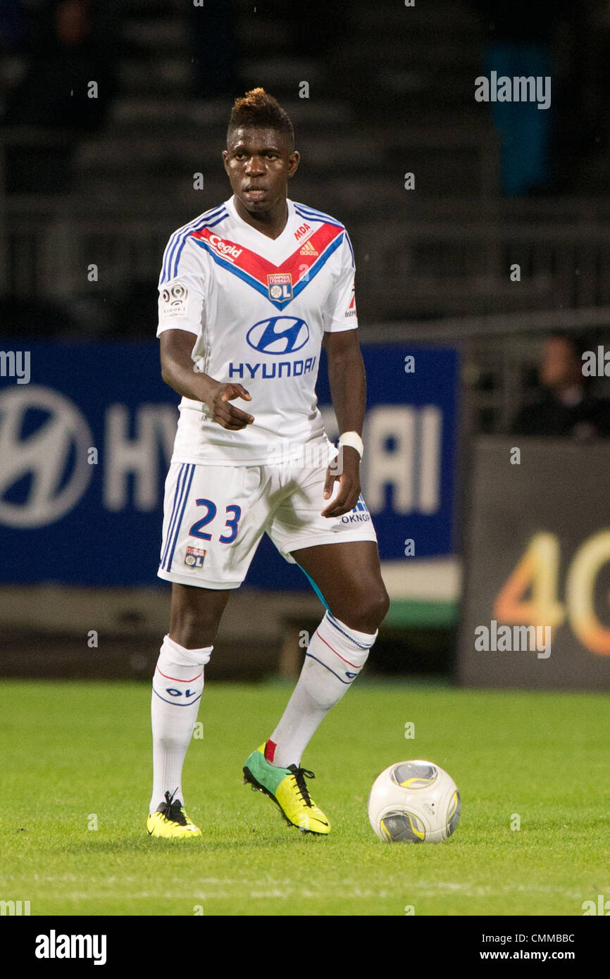 Lyon, France. 2nd Nov, 2013. Samuel Umtiti (Lyon) Football / Soccer : French "Ligue 1" match ...