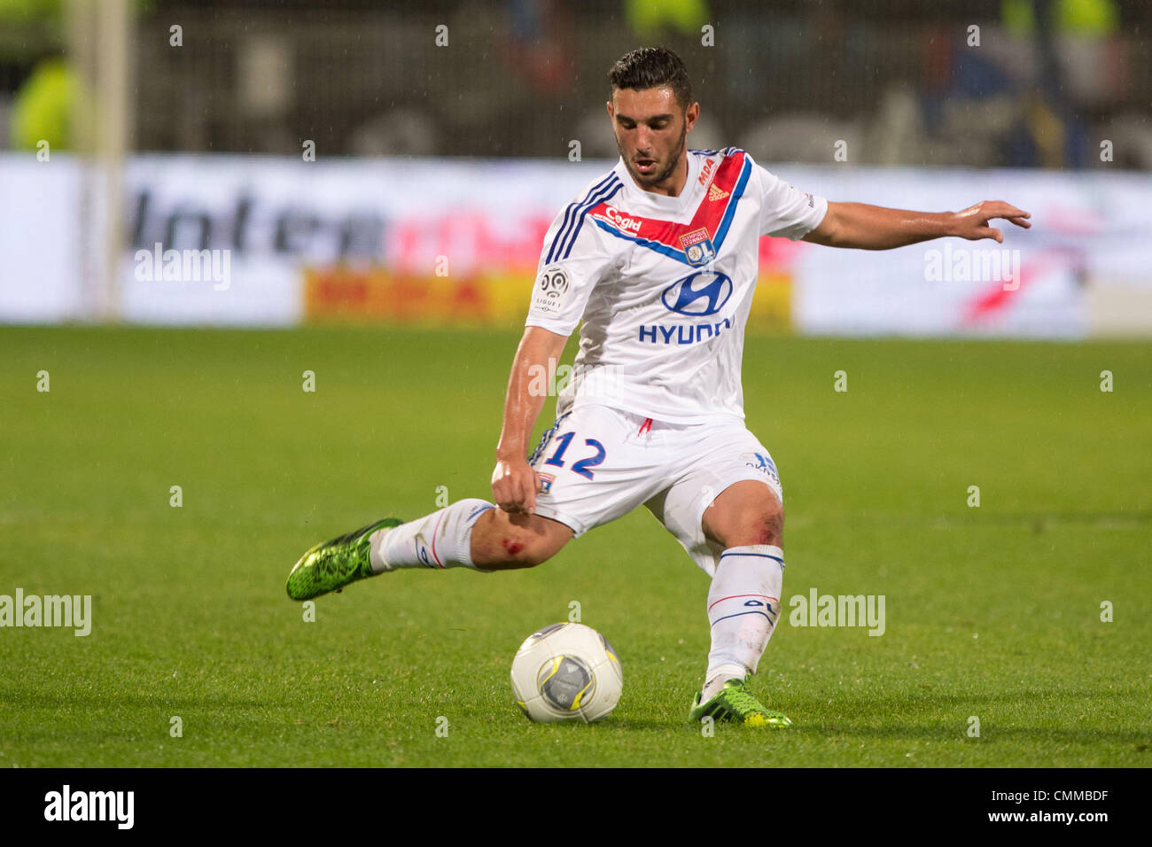 Lyon, France. 2nd Nov, 2013. Jordan Ferri (Lyon) Football / Soccer ...