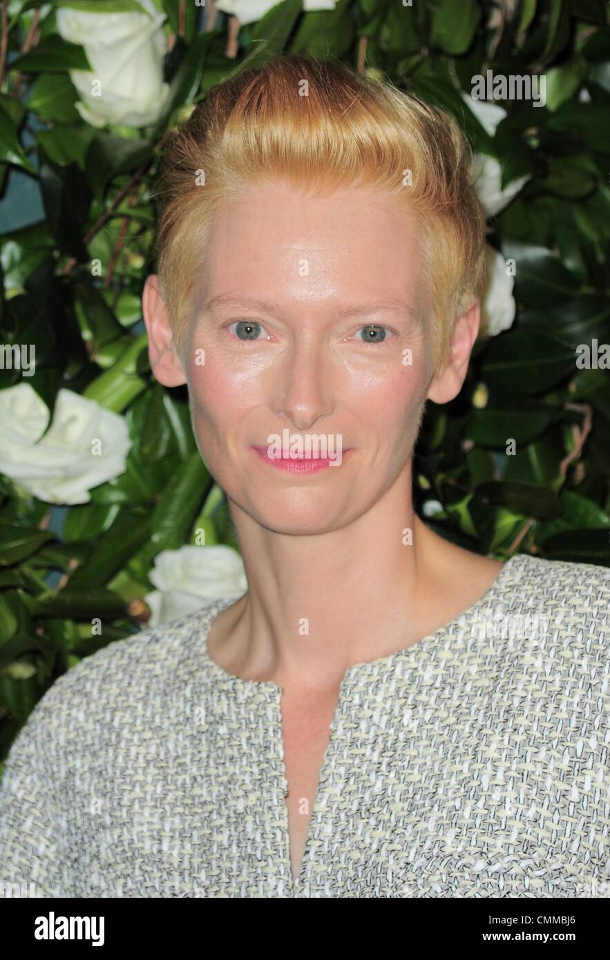 New York, NY, USA. 5th Nov, 2013. Tilda Swinton at arrivals for The ...