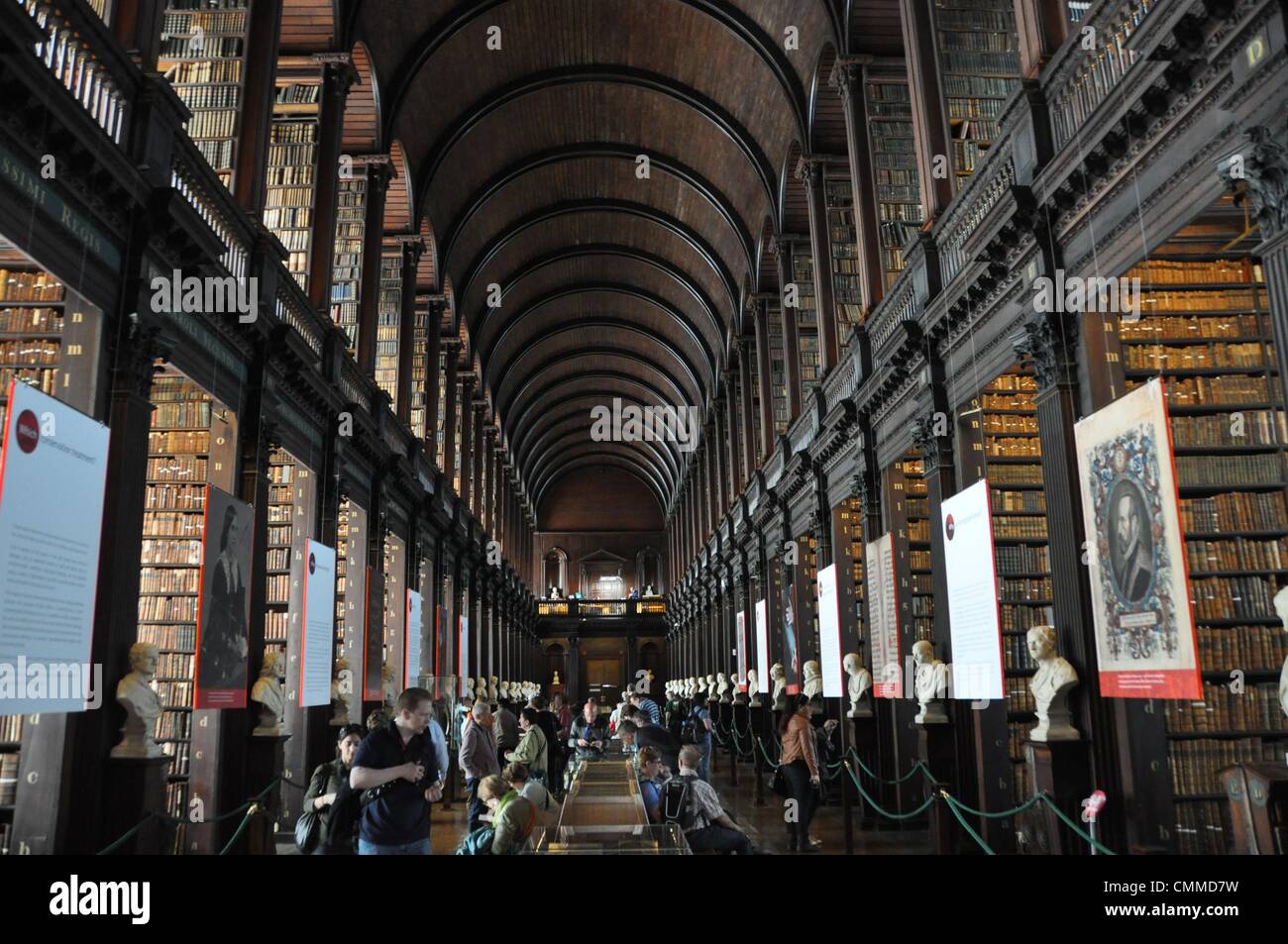 Trinity College, Old Library The main chamber of the Old Library of ...