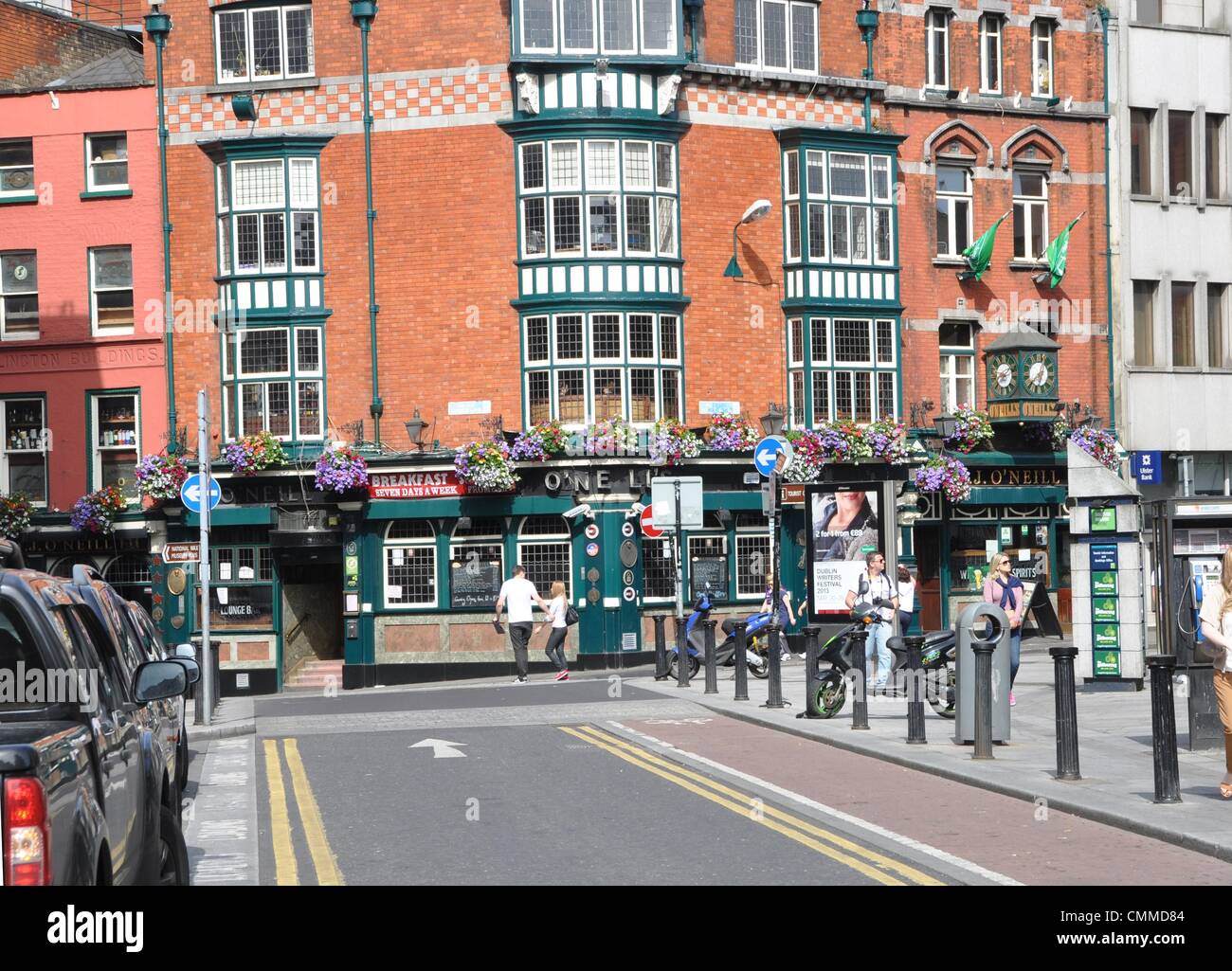 Suffolk Street in the historic heart of Dublin is dominated by O'Neills ...