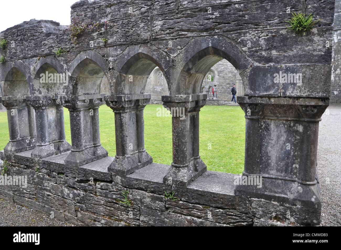 The Augustinian Abbey in Cong, County Mayo in the West of Ireland was ...