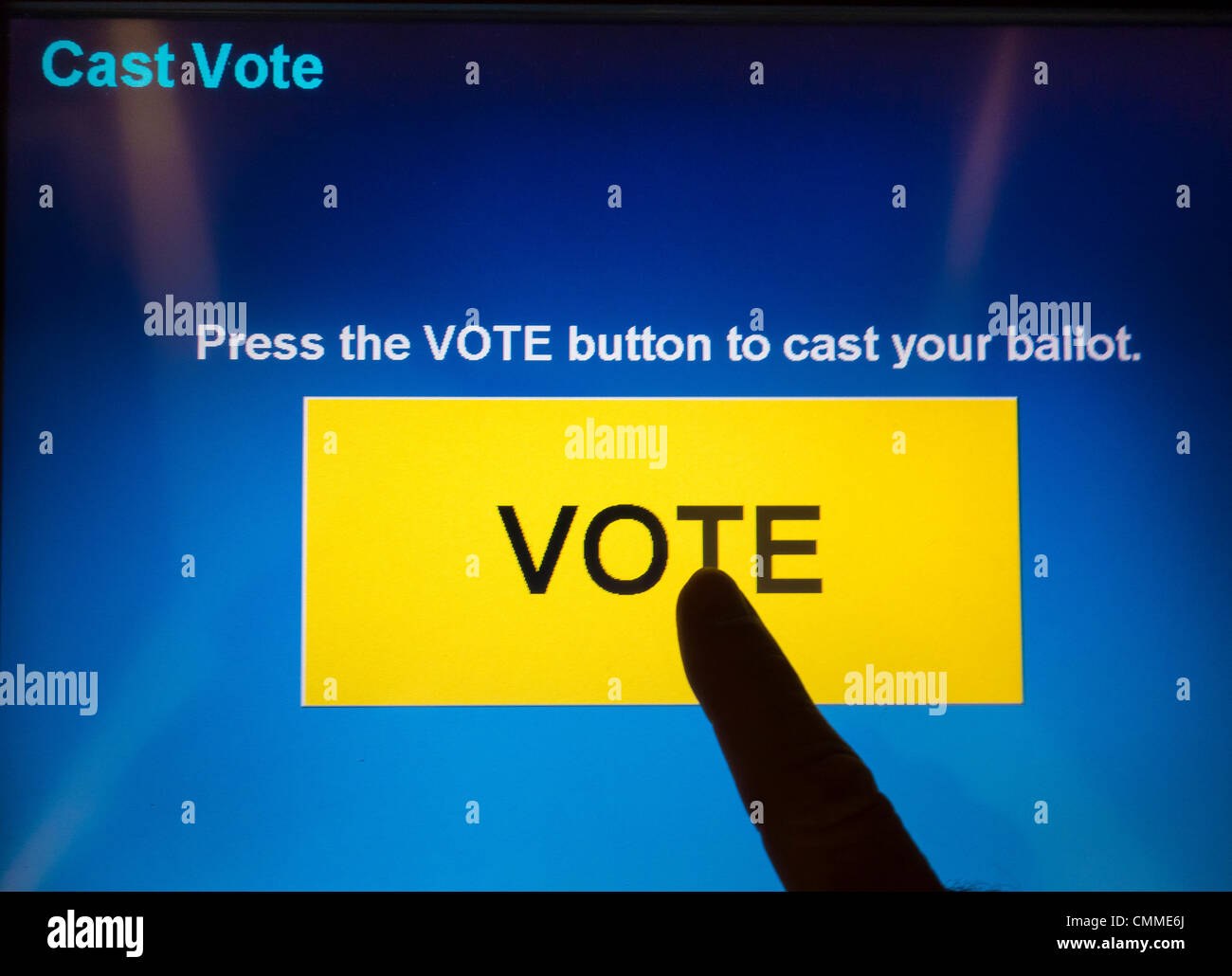 Voting machine hi-res stock photography and images - Alamy