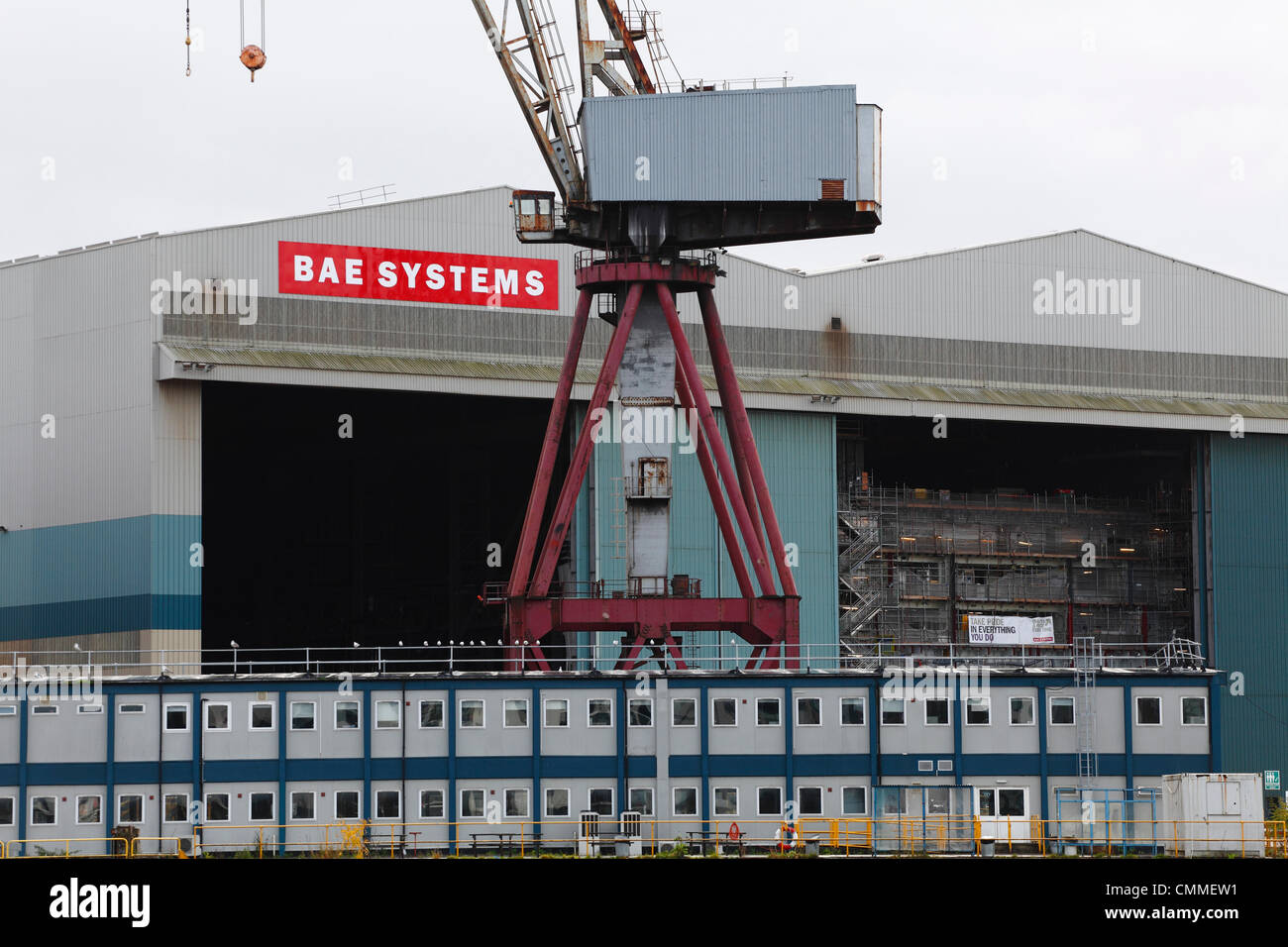 BAE Systems, Govan, Glasgow, Scotland, UK, Wednesday, 6th November ...