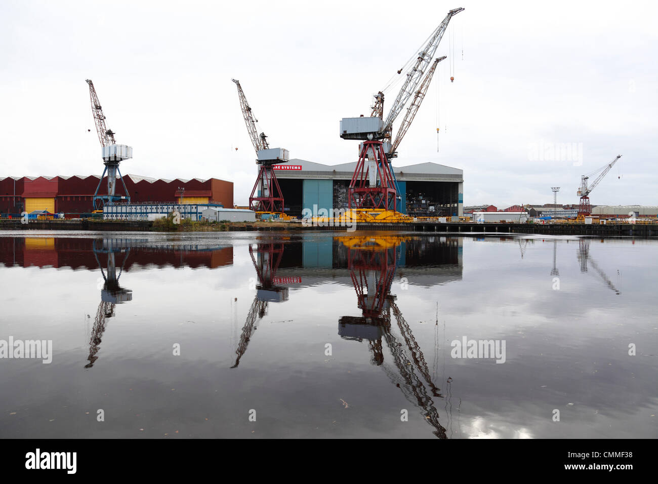 BAE Systems, Govan, Glasgow, Scotland, UK, Wednesday, 6th November ...