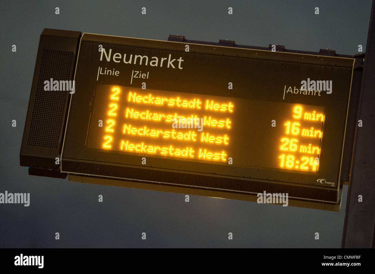 Mannheim neckarstadt train station hi-res stock photography and images ...