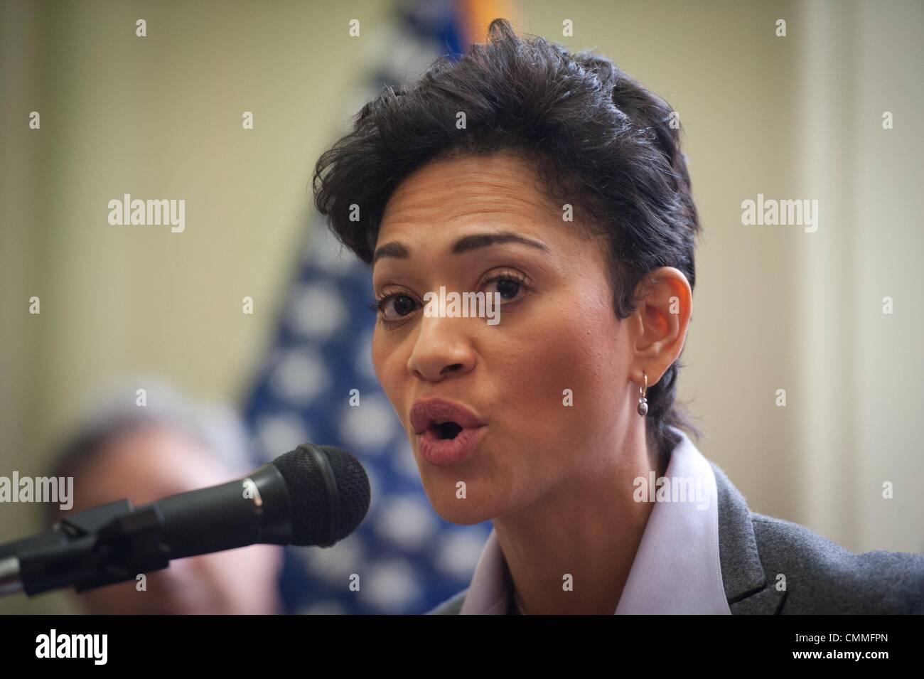 Manhattan, New York, USA. 6th Nov, 2013. JENNIFER JONES AUSTIN named a ...