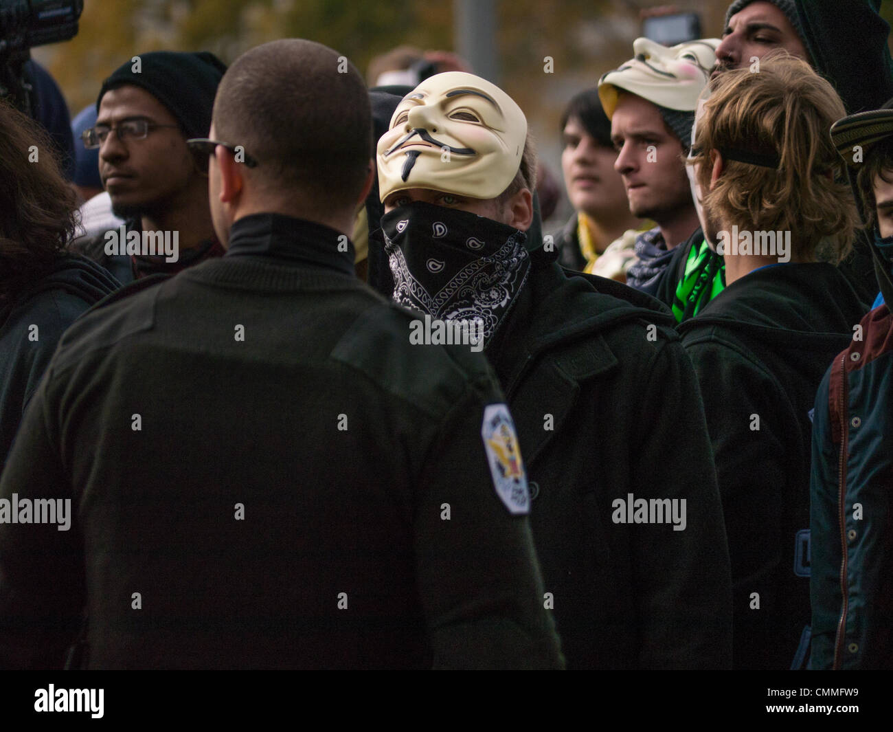 Anonymous mask protests hi-res stock photography and images - Alamy