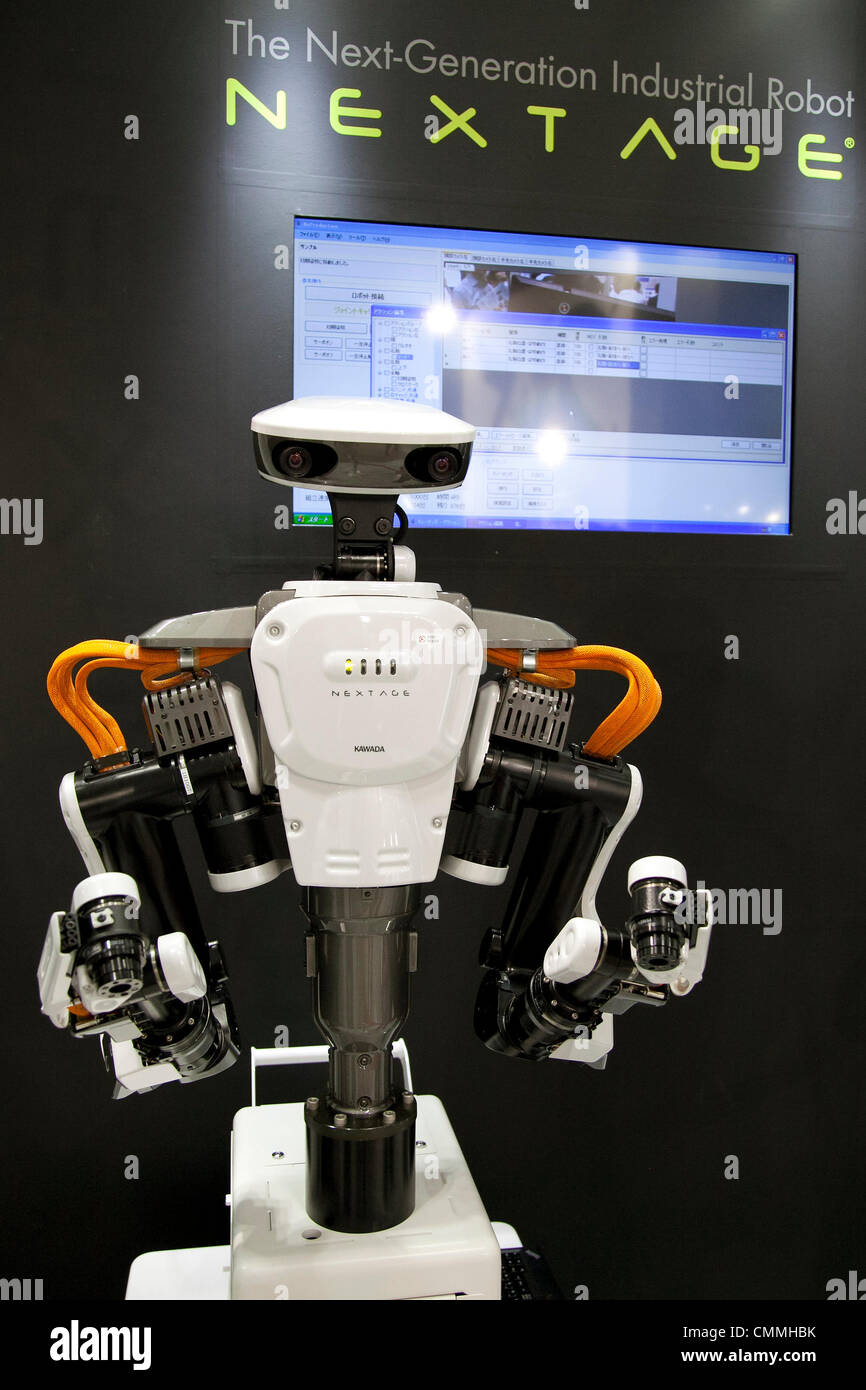 Tokyo, Japan. 6th Nov, 2013. The Next-generation industrial robot ...