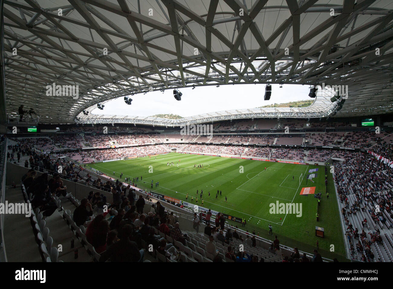 Allianz Riviera, NOVEMBER 3, 2013 - Football / Soccer : General view ...