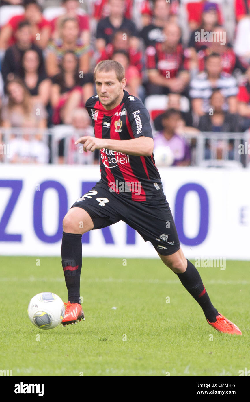 Mathieu Bodmer (Nice), NOVEMBER 3, 2013 - Football / Soccer : French ...