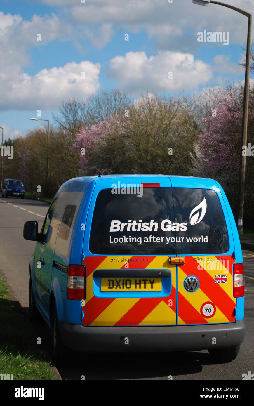 British gas van hi-res stock photography and images - Alamy