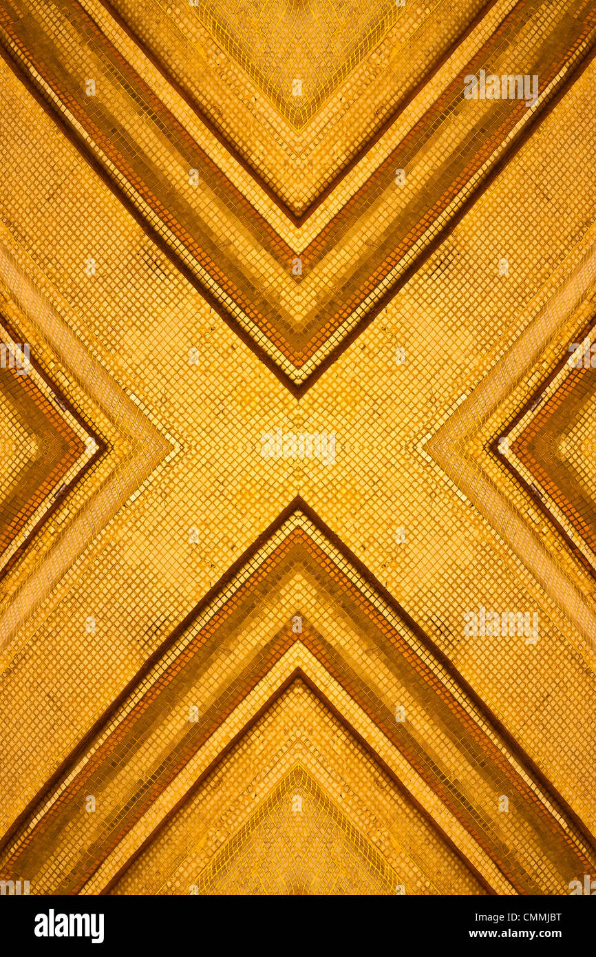 Gold tile background Stock Photo - Alamy