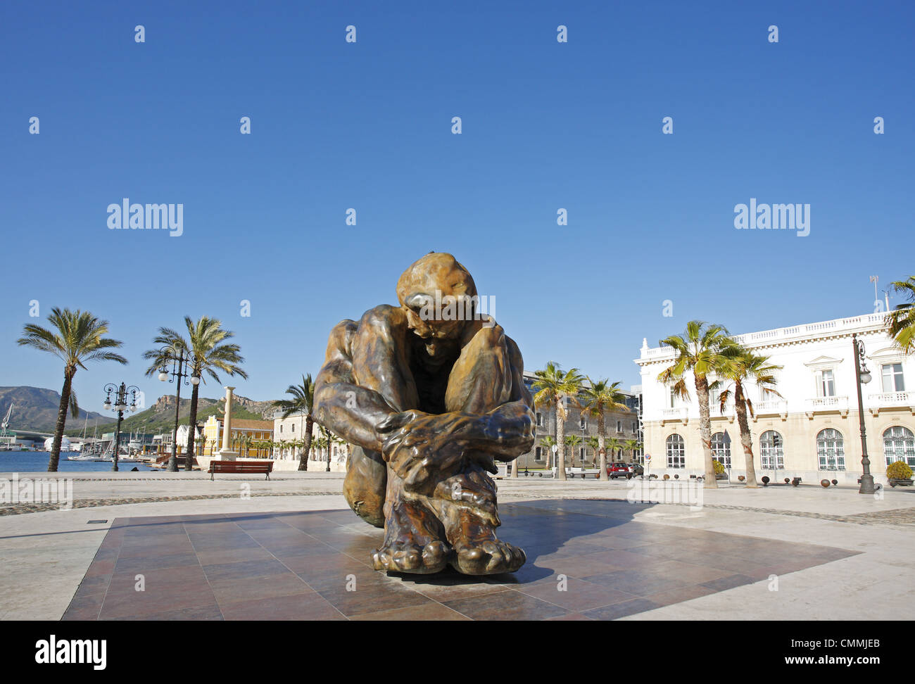 El Zulo (the hideout) sculpture, a tribute to the victims of terrorism ...