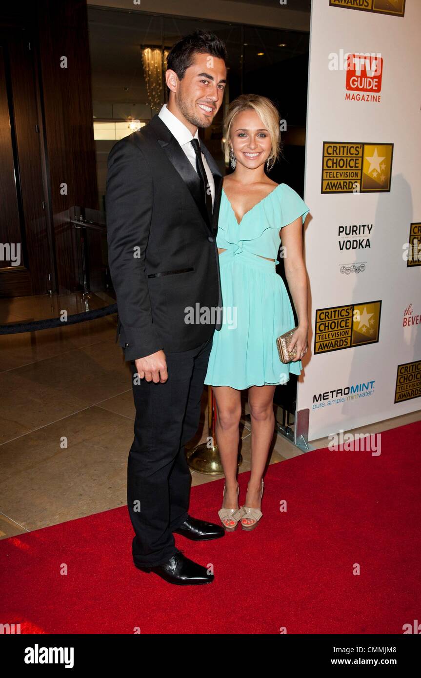 Hayden Panettiere, Scotty McKnight at arrivals for The Critics' Choice ...