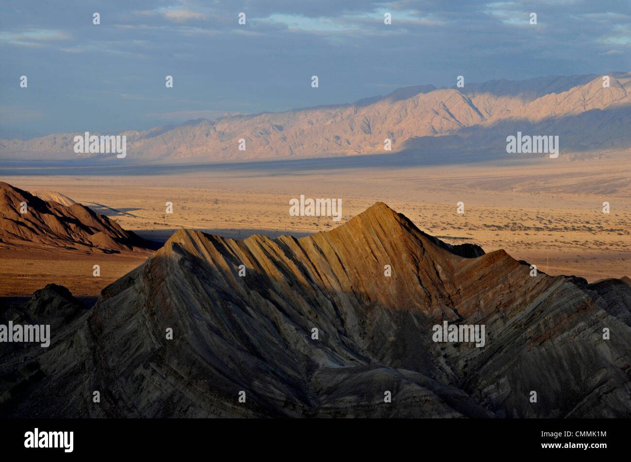 Southern Negev desert and Aravah Valley (wadi arabah) in the area of ...