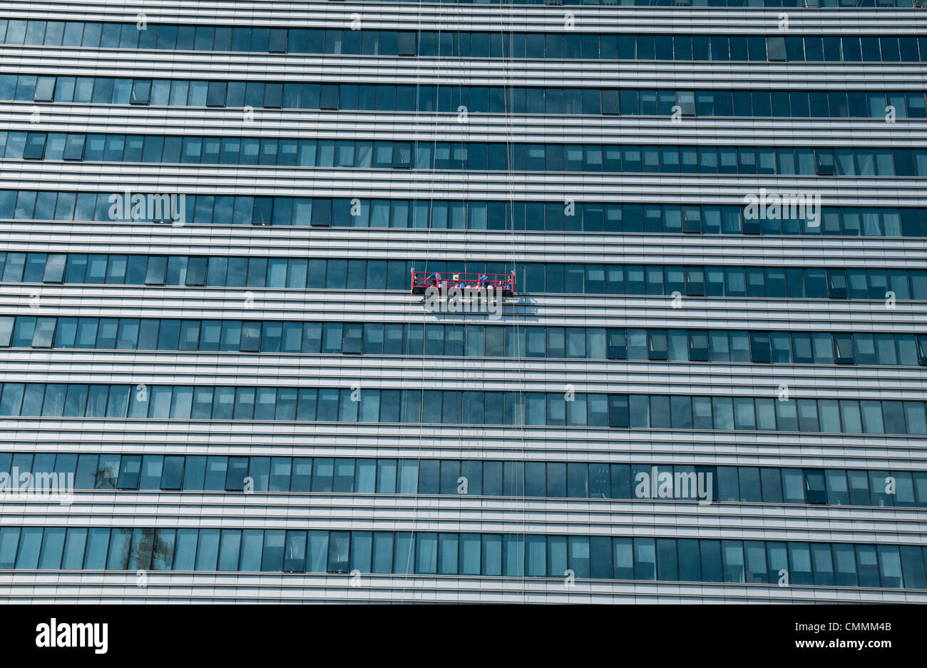 high rise window washers in Ulan Baatar, Mongolia Stock Photo - Alamy