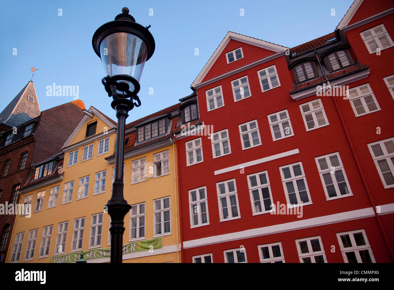 Colourful architecture, Nyhavn, Copenhagen, Denmark, Scandinavia ...