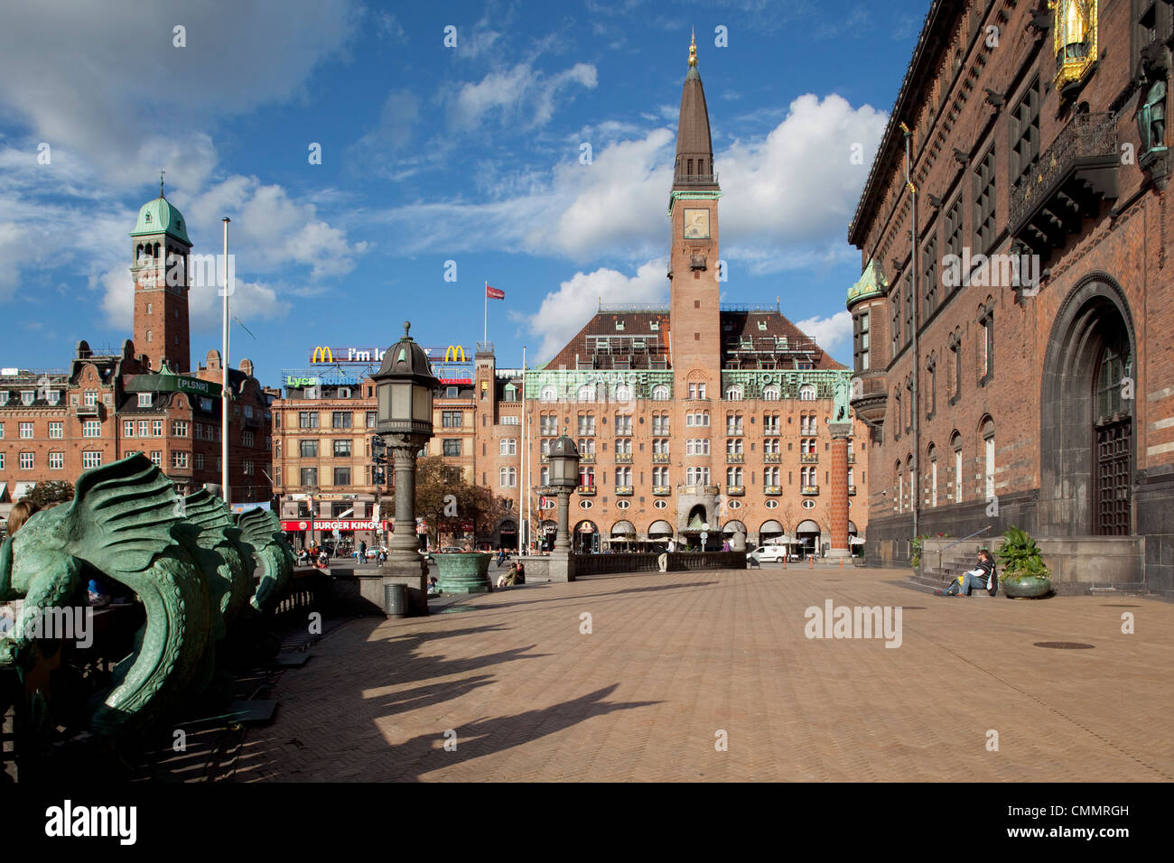 City hall square copenhagen hi-res stock photography and images - Alamy