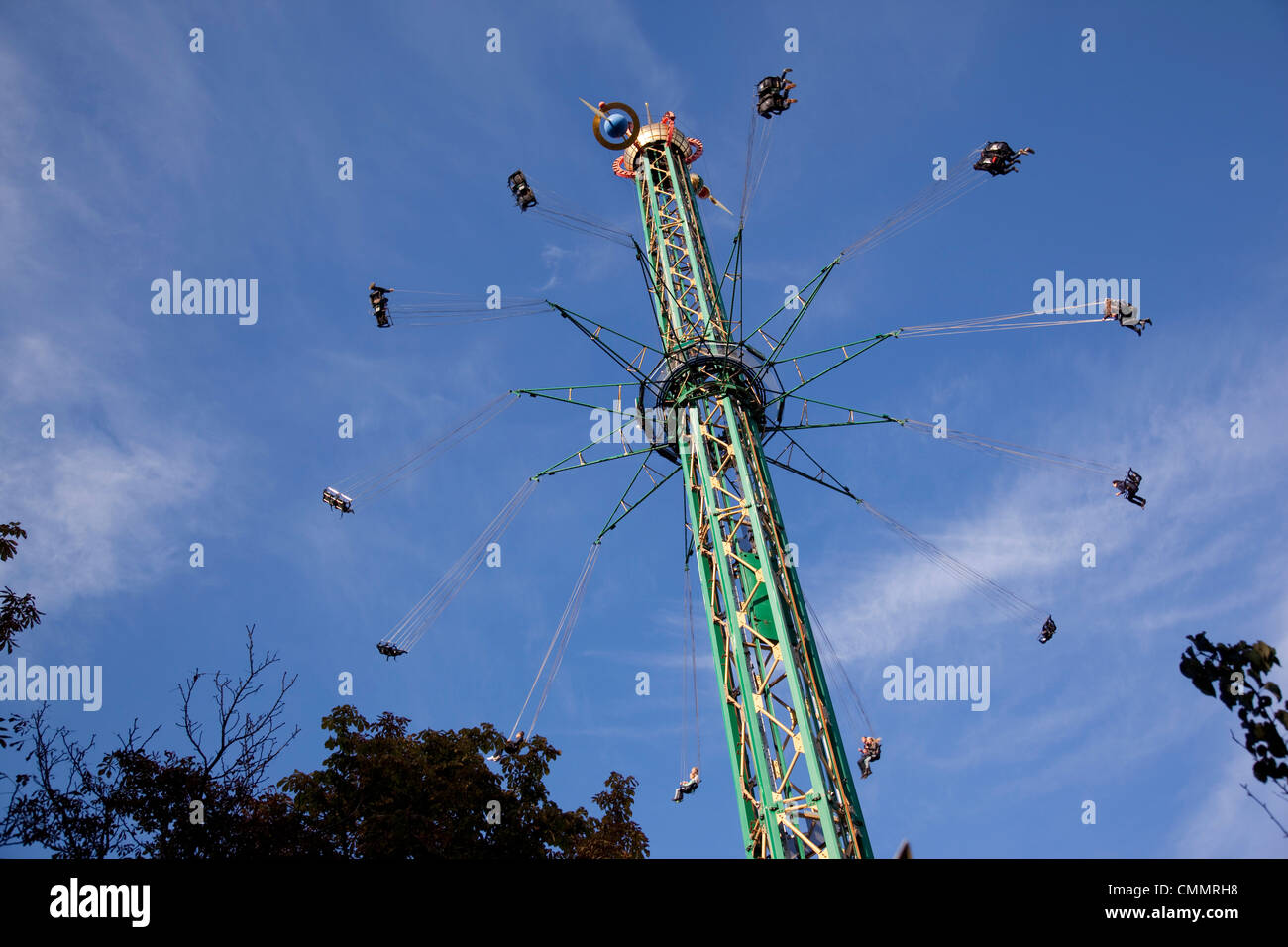 Tivoli Gardens fair ride, Copenhagen, Denmark, Scandinavia, Europe ...