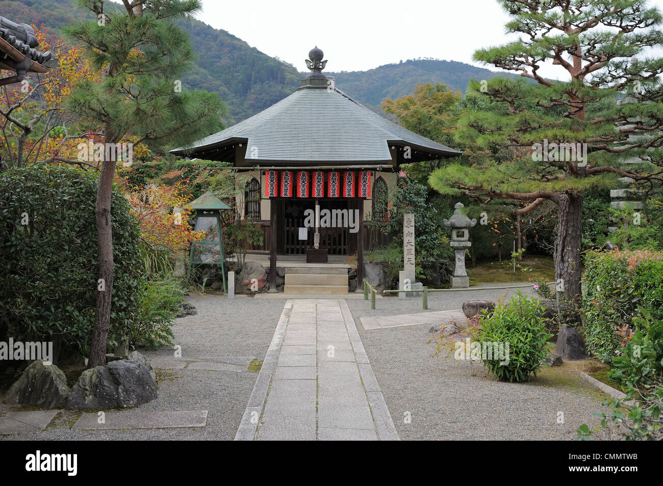small temple in Arashiyama, Kyoto, Japan Stock Photo - Alamy