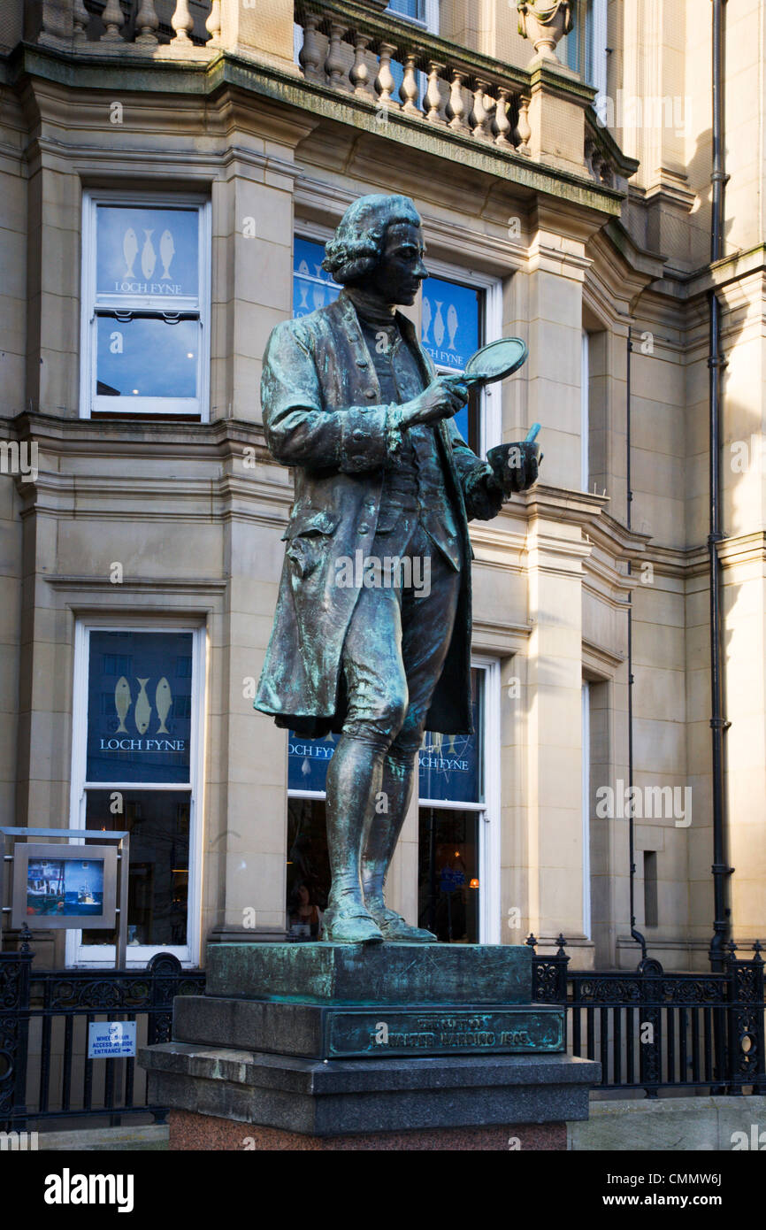 Statue of Joseph Priestley, City Square, Leeds, West Yorkshire ...