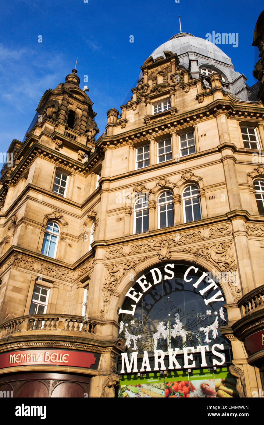 Leeds city market hi-res stock photography and images - Alamy