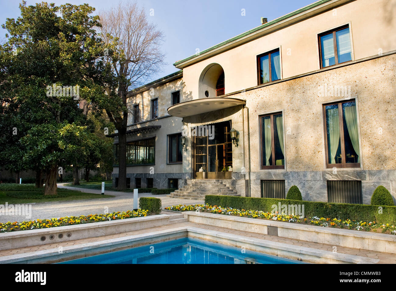 Hall villa necchi campiglio manor hi-res stock photography and images ...