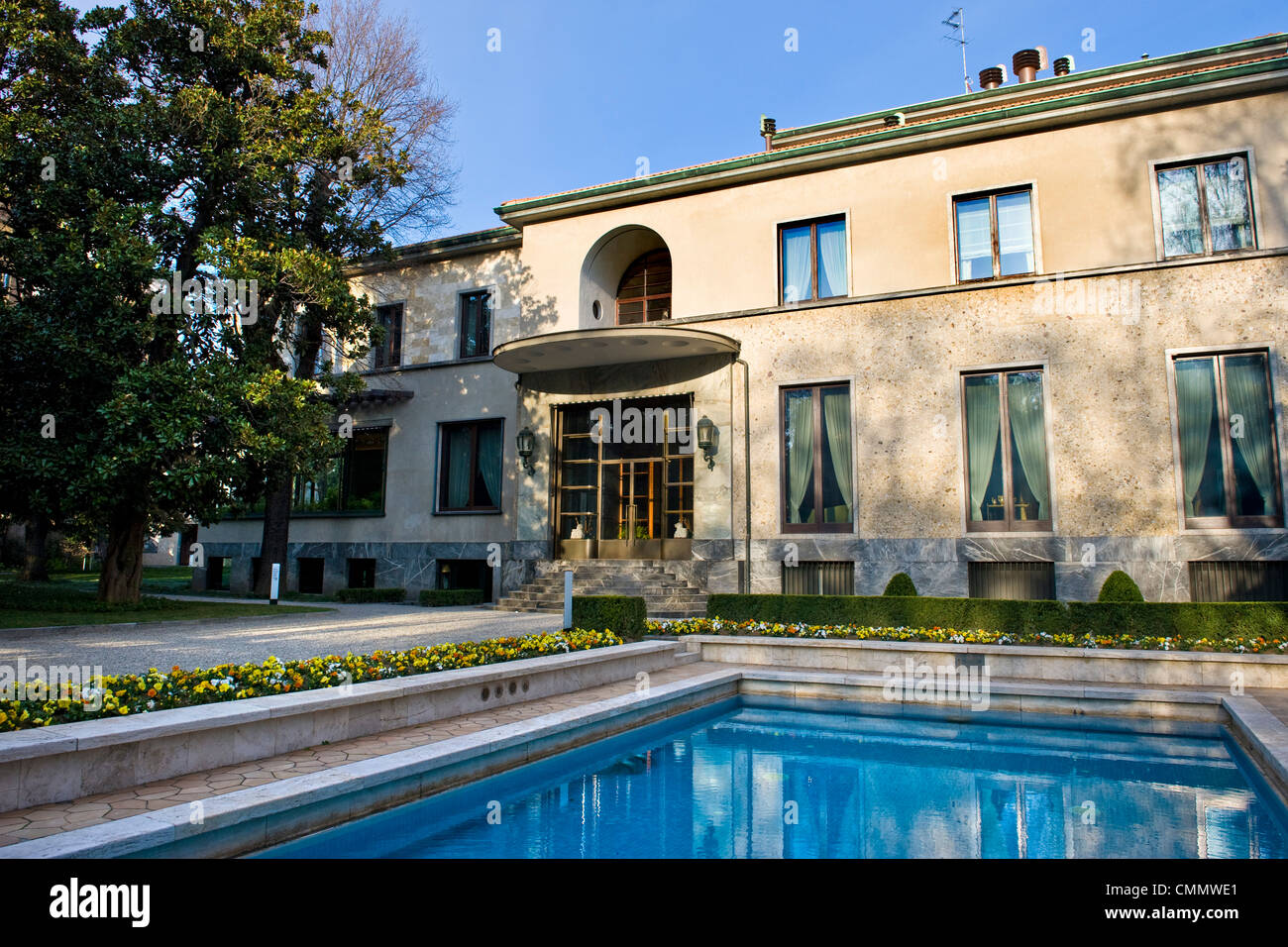 Villa Necchi Campiglio, Milan, Italy Stock Photo - Alamy