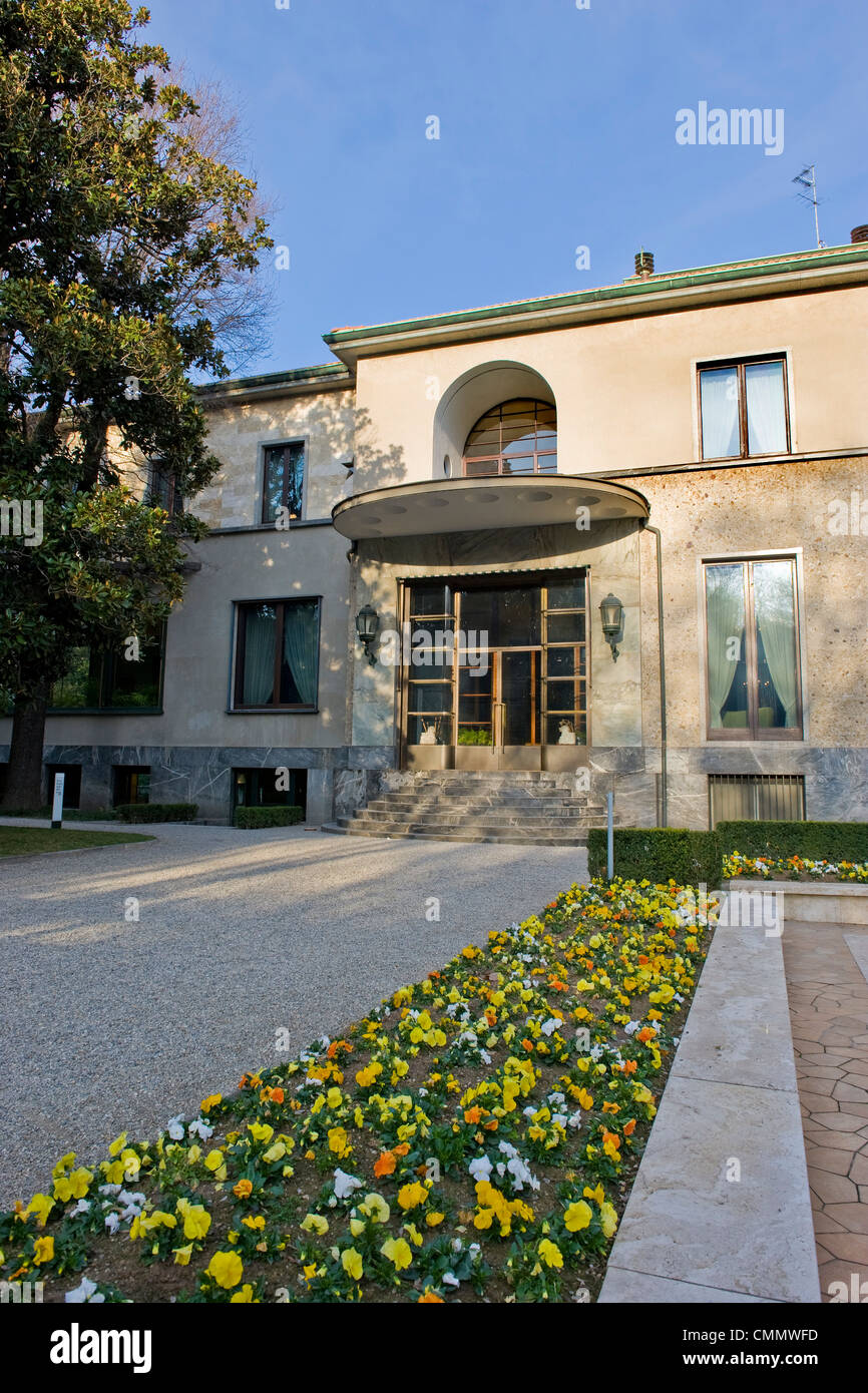 Villa Necchi Campiglio, Milan, Italy Stock Photo - Alamy