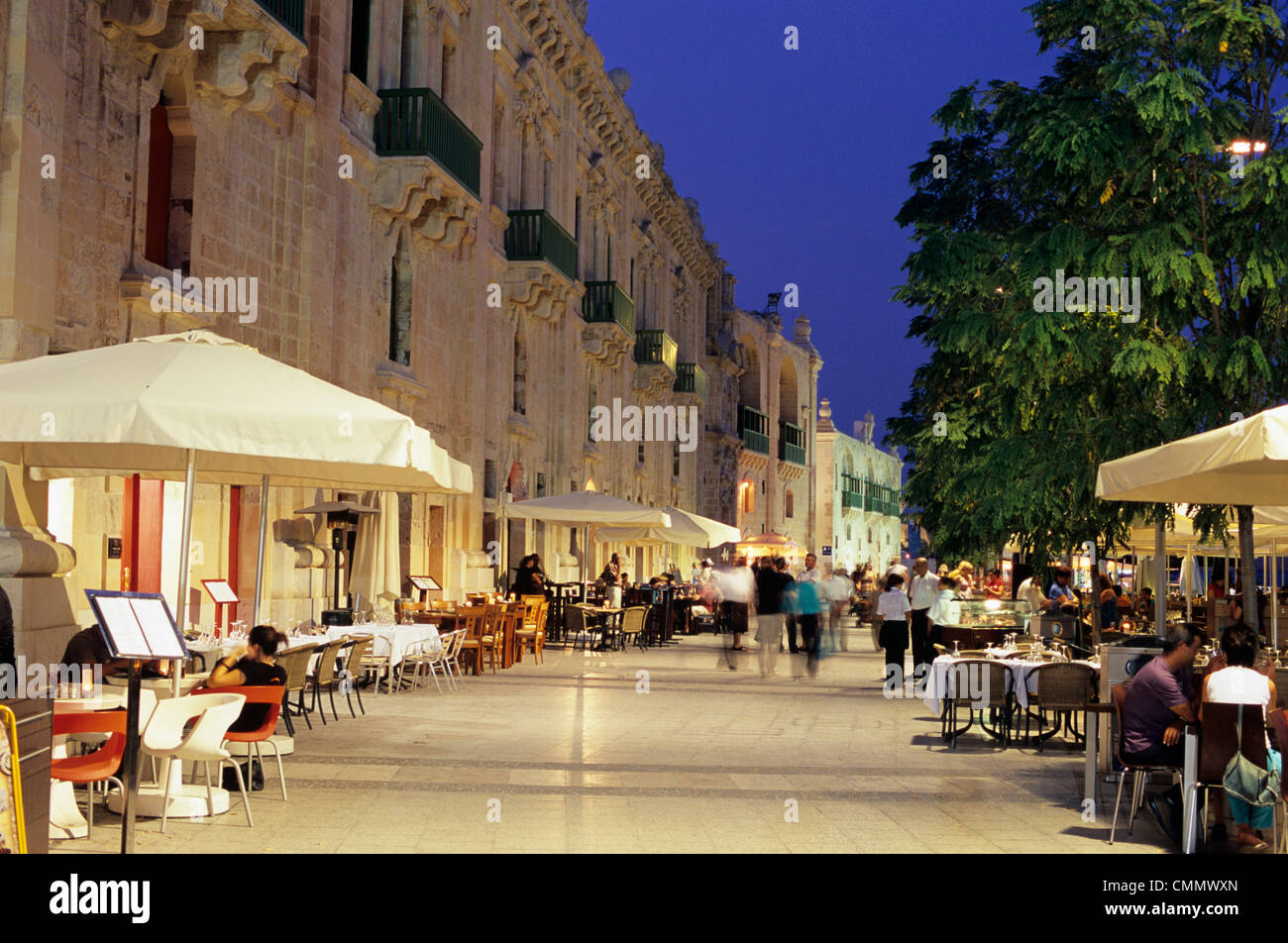 Valletta Waterfront, Valletta, Malta, Mediterranean, Europe Stock Photo ...