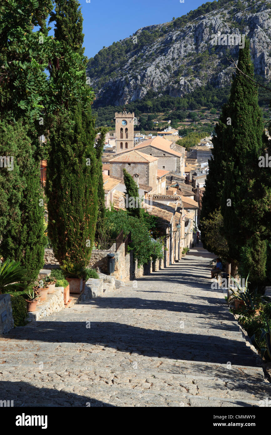 Old town pollensa hi-res stock photography and images - Alamy