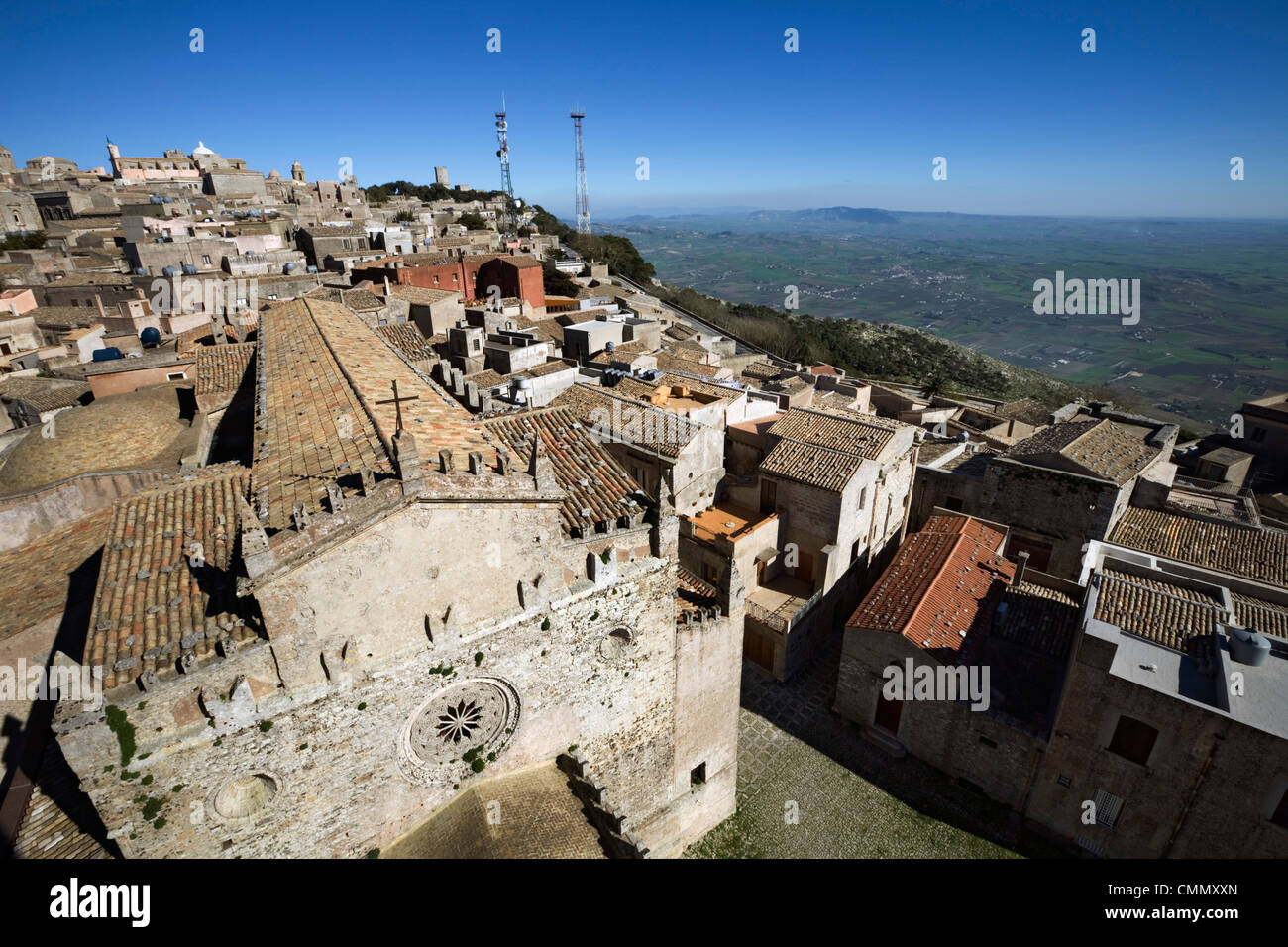 Erice sicily town hi-res stock photography and images - Alamy