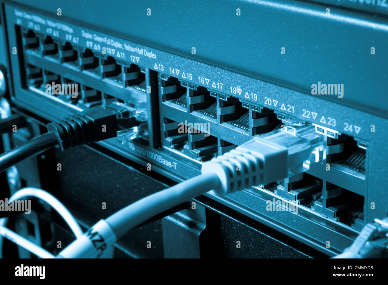 Fibre optic broadband router hi-res stock photography and images - Alamy