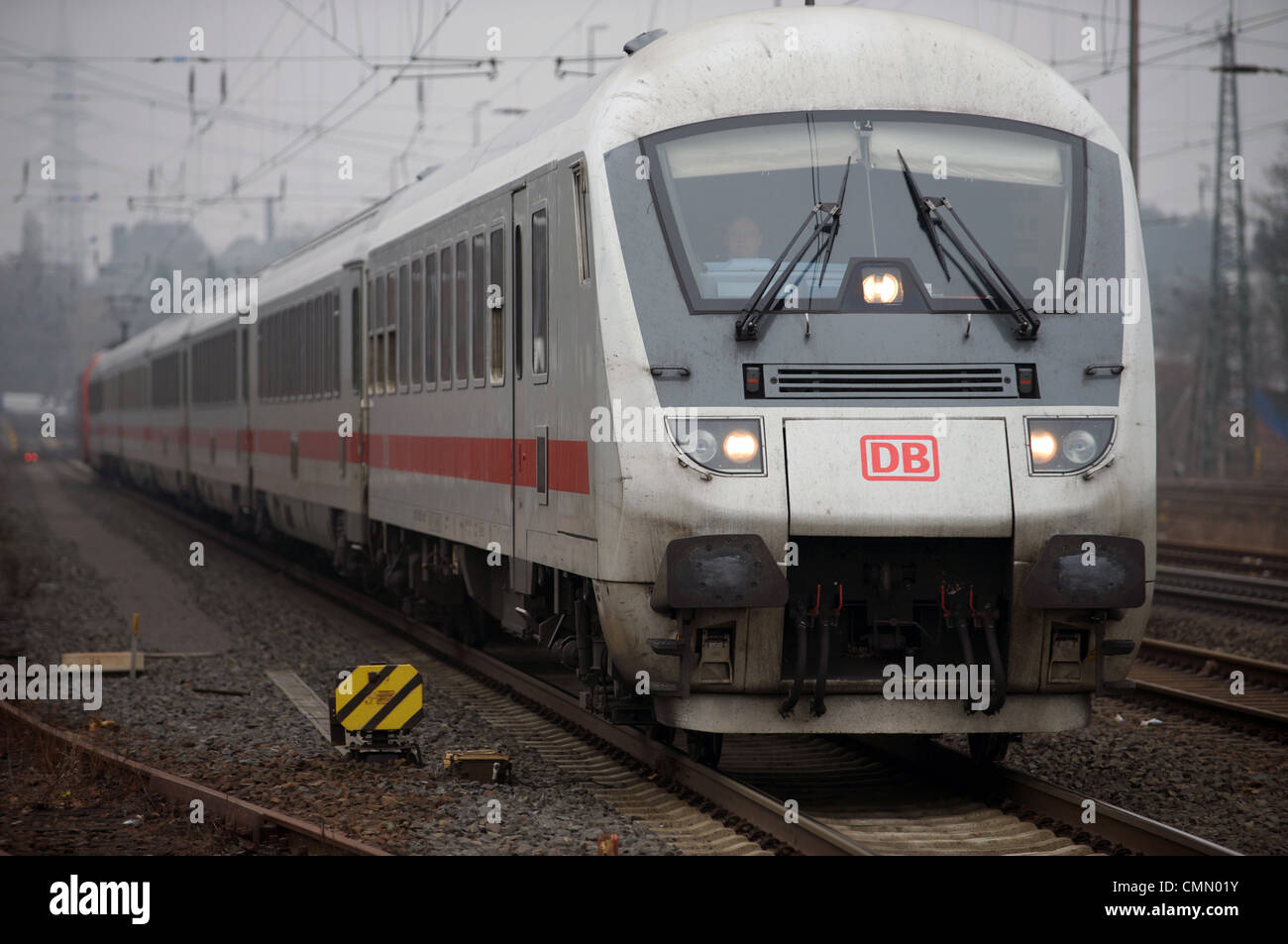 German Railways passenger train Stock Photo - Alamy