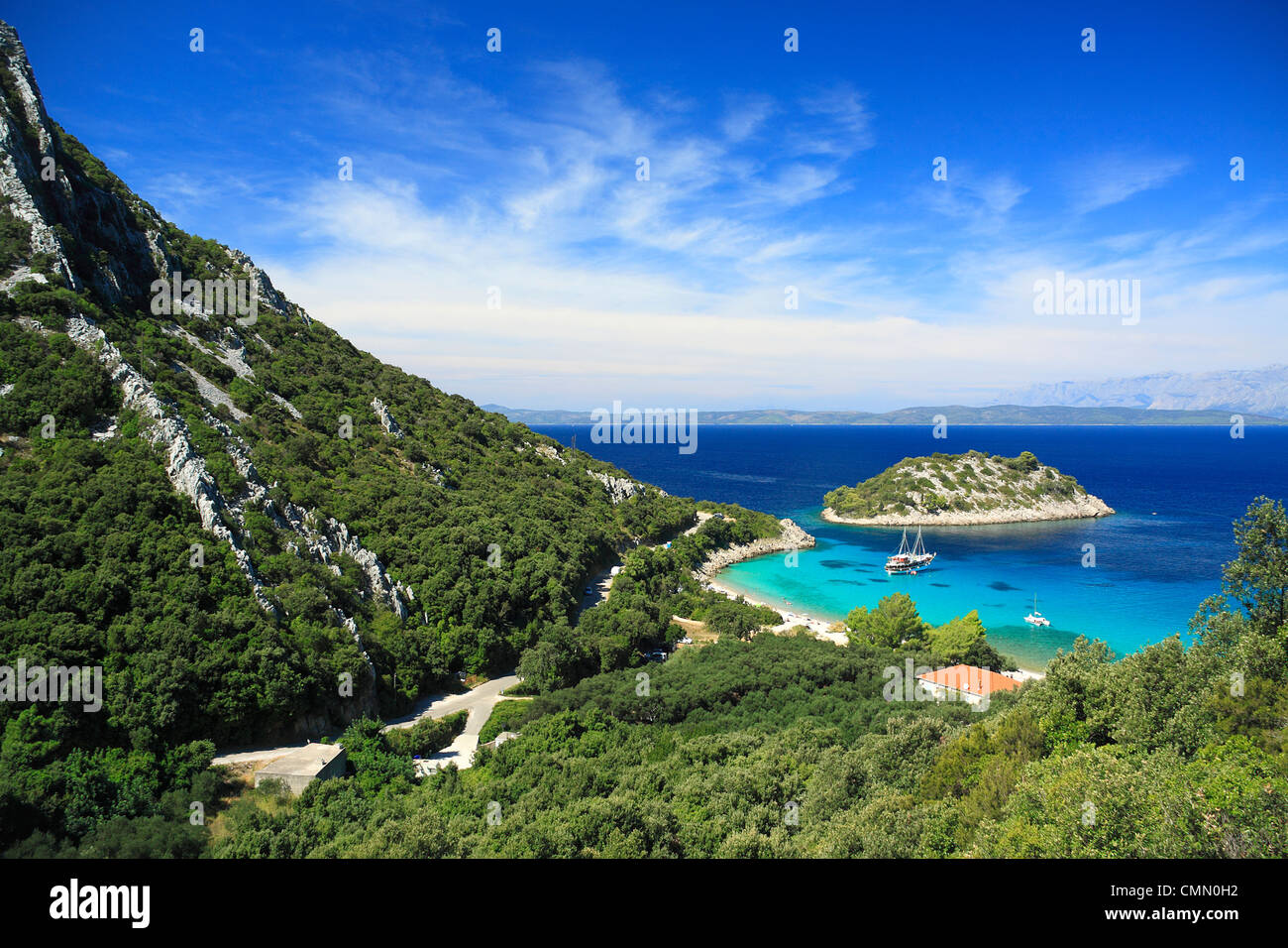 Divna bay, Peljesac peninsula, Croatia Stock Photo - Alamy