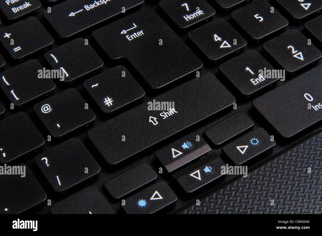 Black laptop keyboard Stock Photo - Alamy