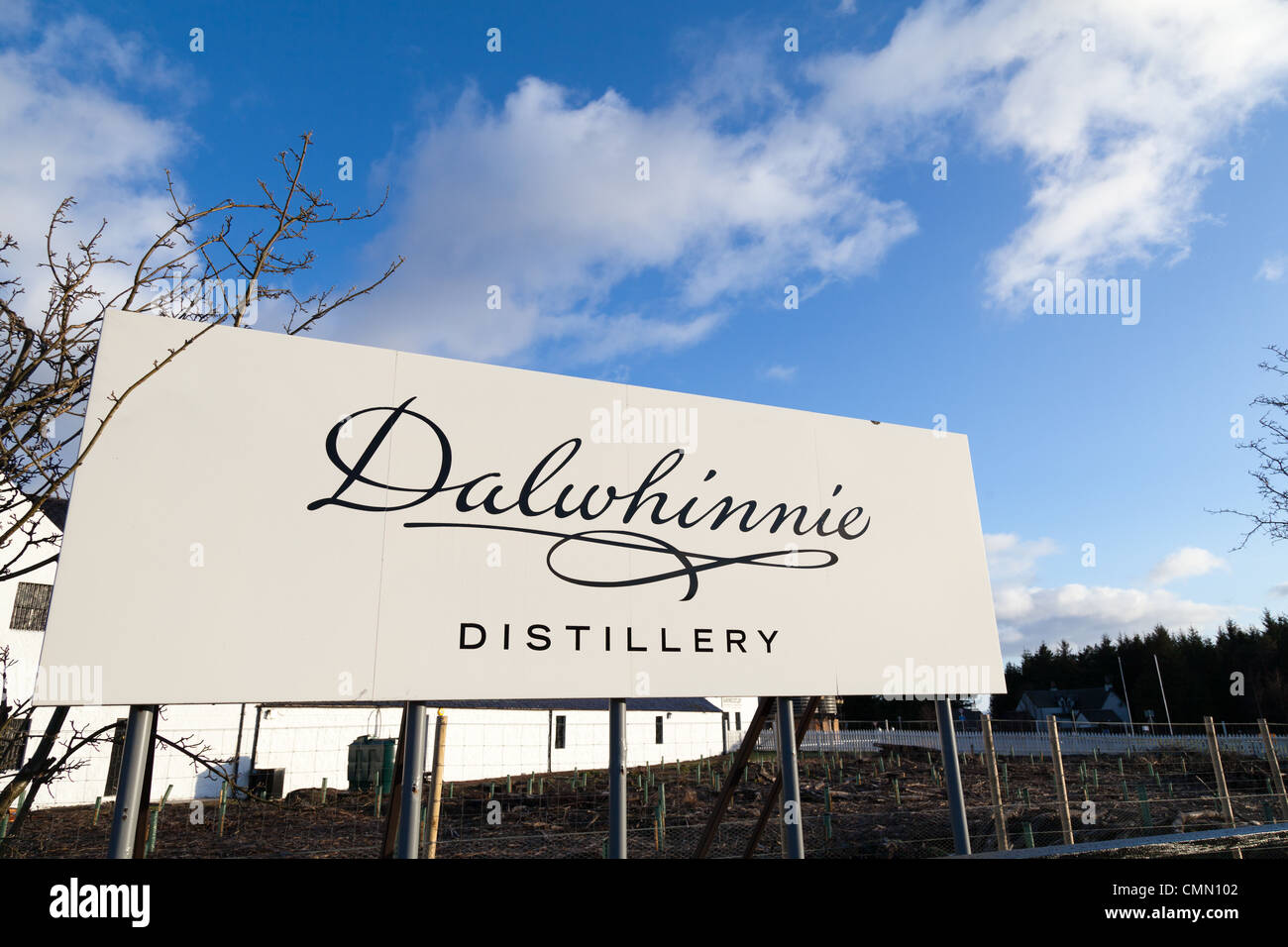 The distillery at Dalwhinnie in the Scottish highlands Stock Photo - Alamy