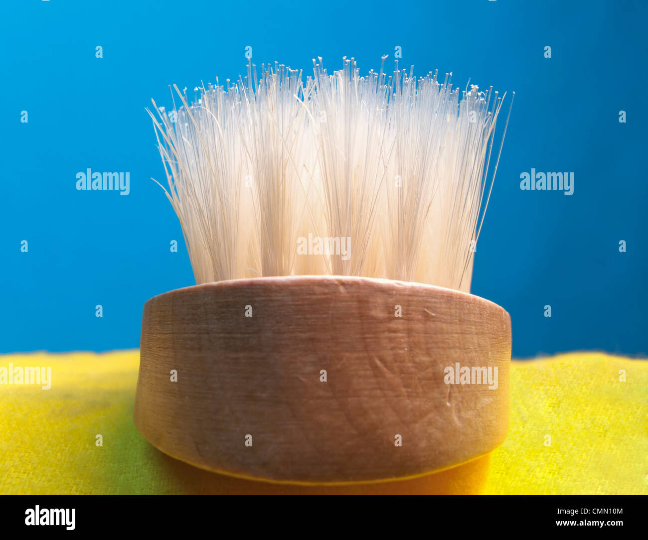 Closeup of bristles on a brush Stock Photo - Alamy