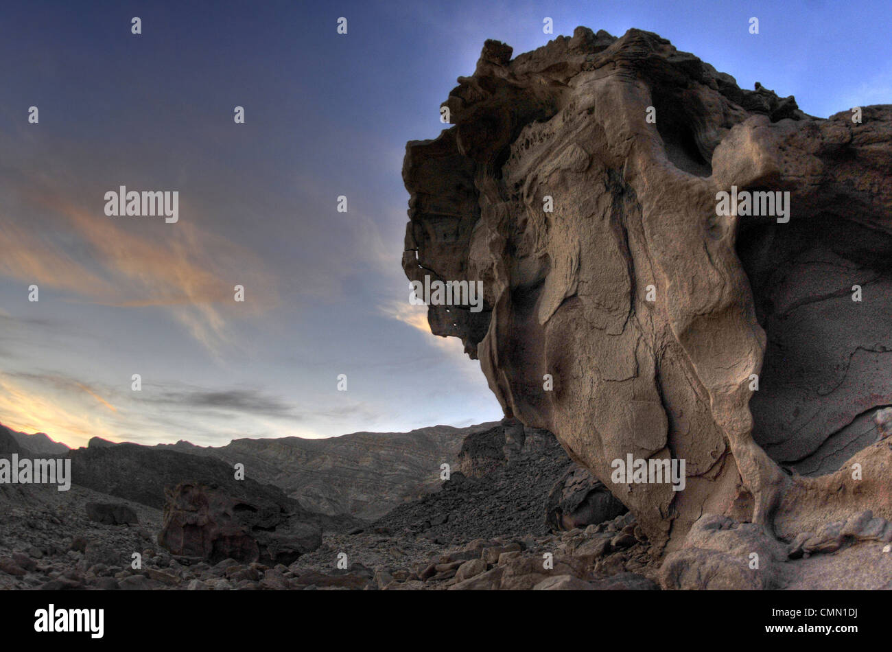Sandstone rock formation in the Negev desert, Israel Stock Photo - Alamy