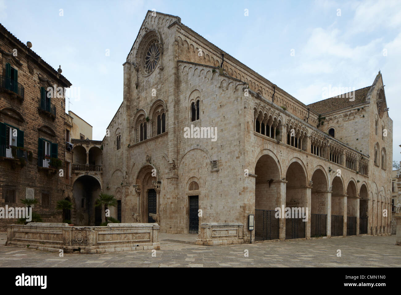 Bitonto puglia cathedral San Valentino Stock Photo - Alamy