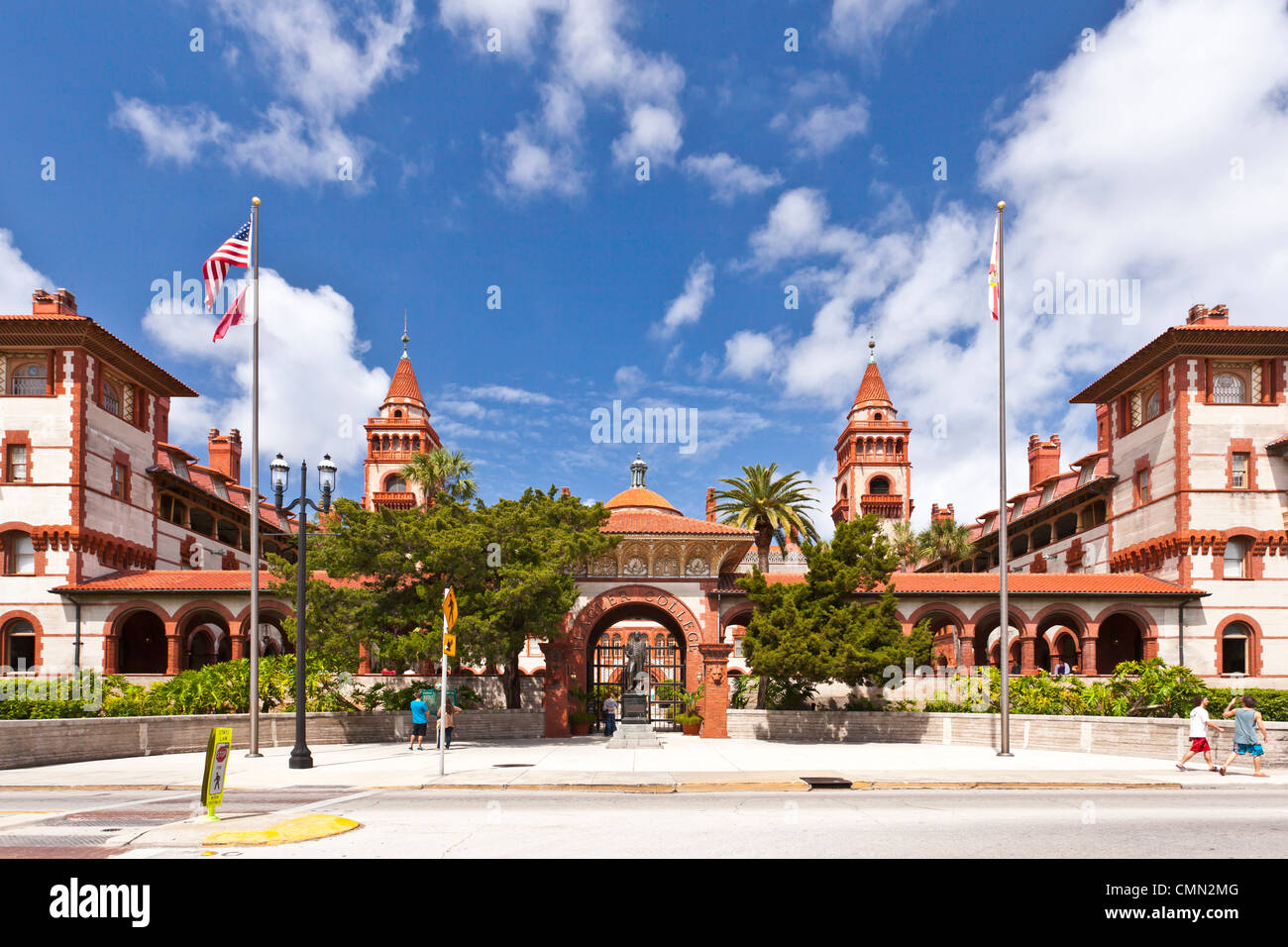 Flagler College building in St. Augustine, Florida, USA, America Stock ...